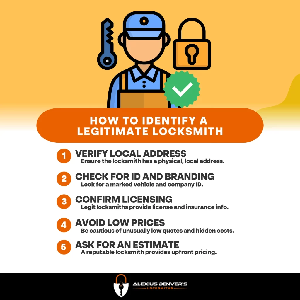 How Do I Know if a Locksmith Is Legit? - Alexius Denver's Locksmiths